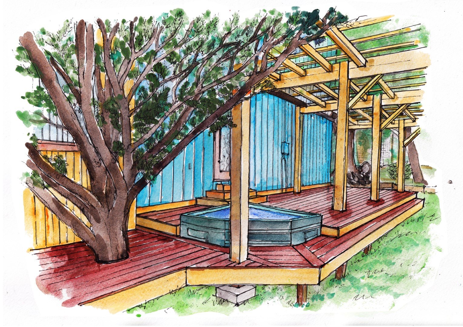 Waterproof Pergolas in Seattle - Gibson Fence and Deck
